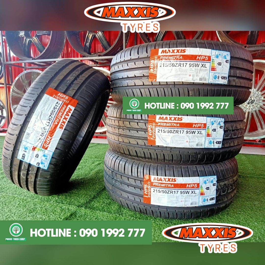 Lốp xe 215/50R17 Maxxis HP5 Thái Lan